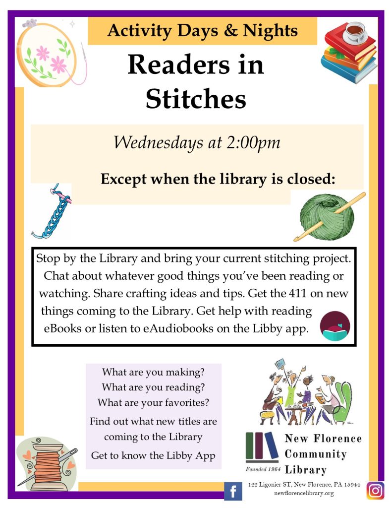 Readers in Stitches – Library
